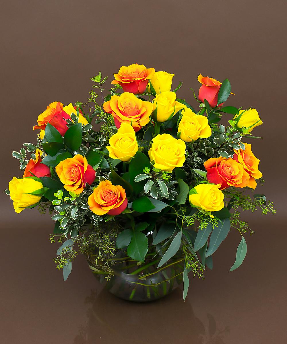 Fall Colored Roses -Same-day Delivery Danvers, MA - Currans Flowers