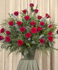 Red Rose Funeral Basket - Same-day Flower Delivery Danvers (MA) Currans ...